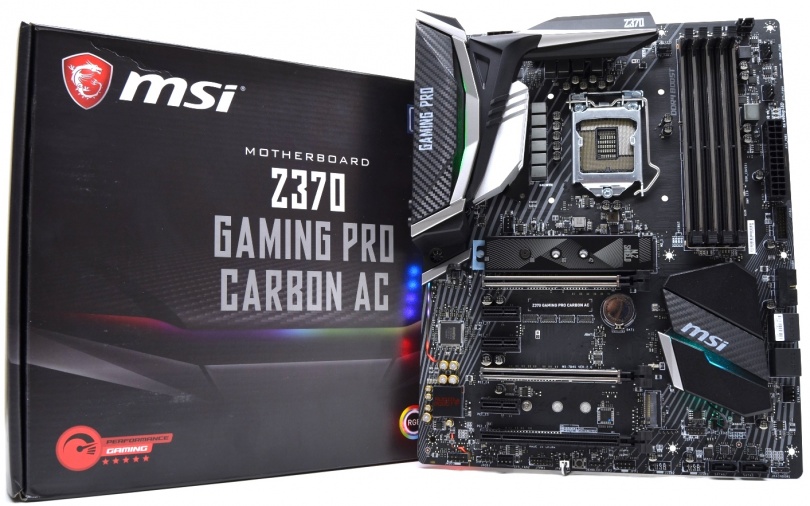 مراجعة لوحة MSI Z370 GAMING PRO CARBON AC قاتلة الفئة المتوسطة - DARKTECH
