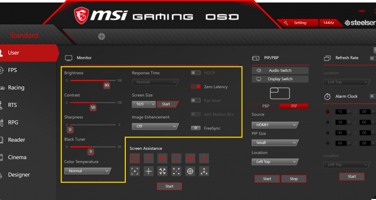 Overview_OSD_-_configuration - DARKTECH