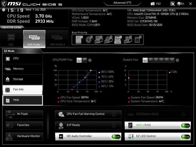 مراجعة لوحة MSI B460 TOMAHAWK عندما تهدد لوحات Z490 ! - Page 2 of 4 - DARKTECH