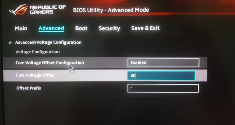Voltage Tweaks - DARKTECH
