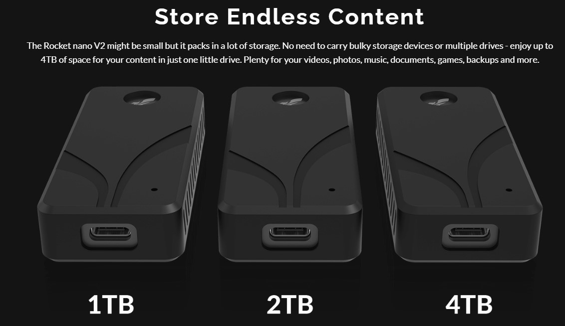 Sabrent unleashes its new Rocket NANO V2 with up to 4TB capacity ! - DARKTECH